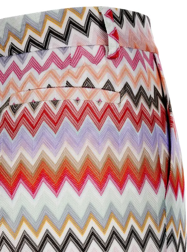Missoni Zigzag Straight-leg Tailored Trousers