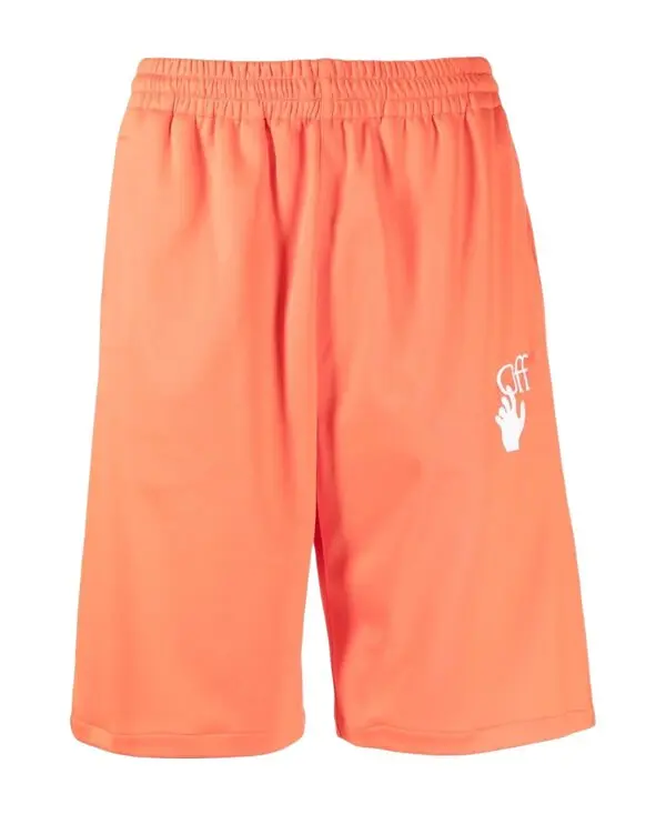 Off-White Logo Knee-length Shorts