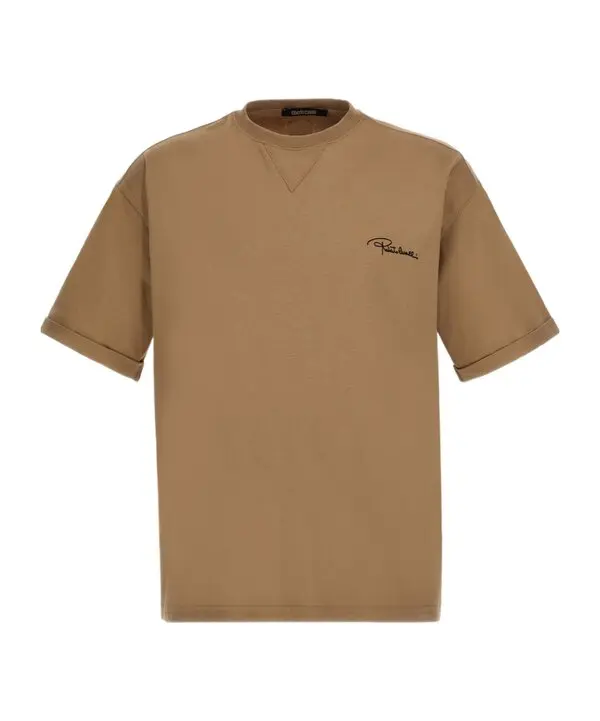 Roberto Cavalli Logo-patch T-shirt