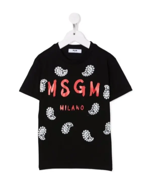 MSGM Teen Logo-print T-shirt