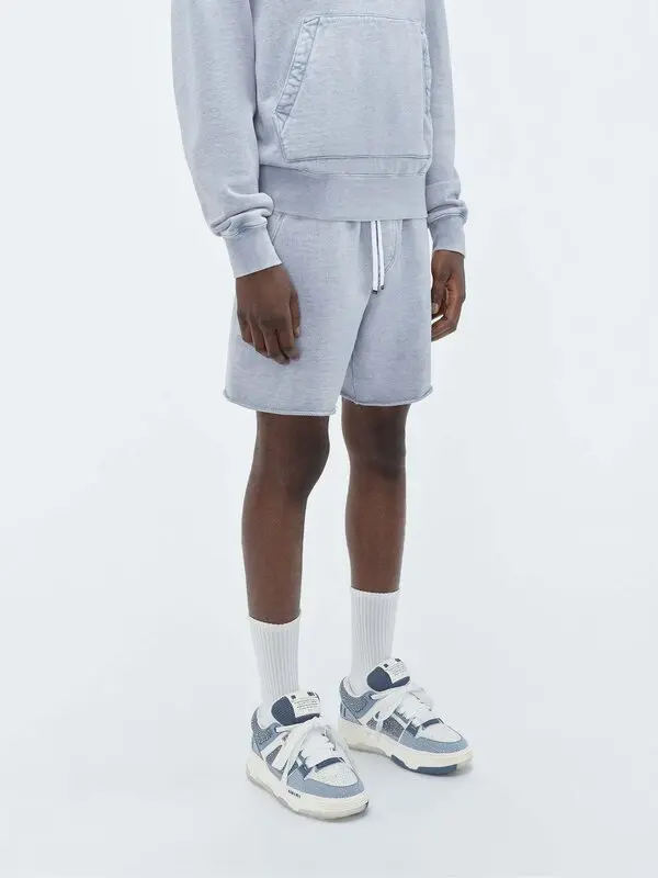 Amiri Filigree Cotton Track Shorts
