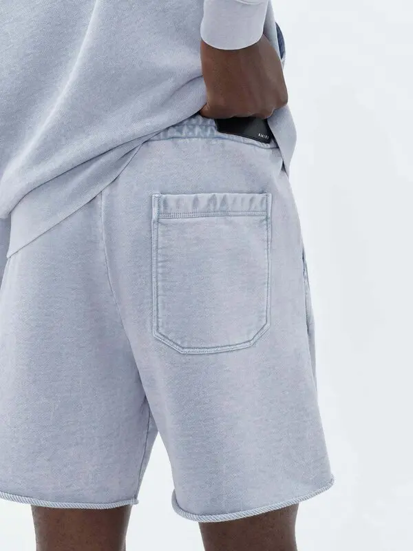Amiri Filigree Cotton Track Shorts