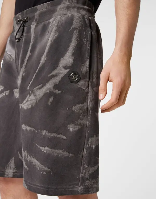 Philipp Plein Tie-dyed Shorts