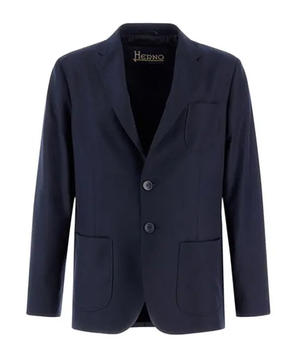 Herno Single-breasted Tailored Blazer