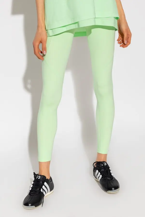 Y3 Panelled Logo Leggings