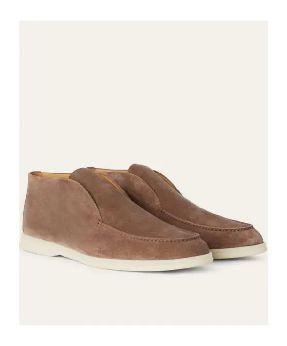 Loro Piana Open Walk Round-headed Boots