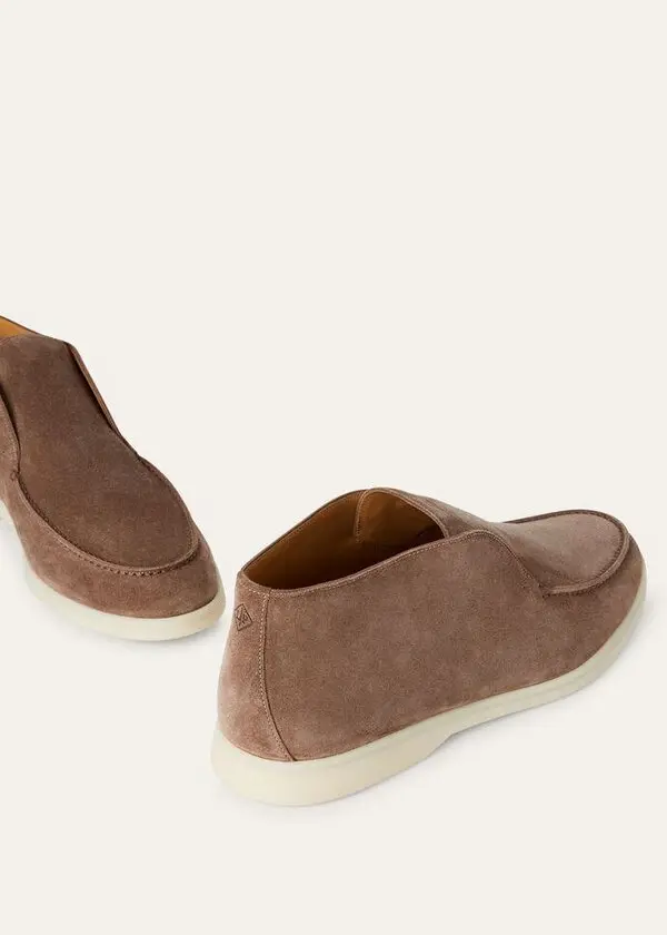 Loro Piana Open Walk Round-headed Boots