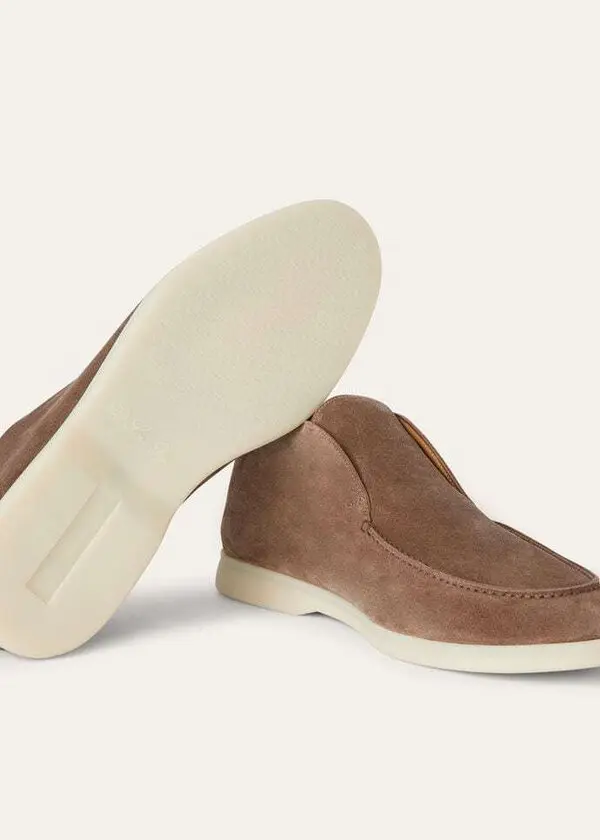 Loro Piana Open Walk Round-headed Boots