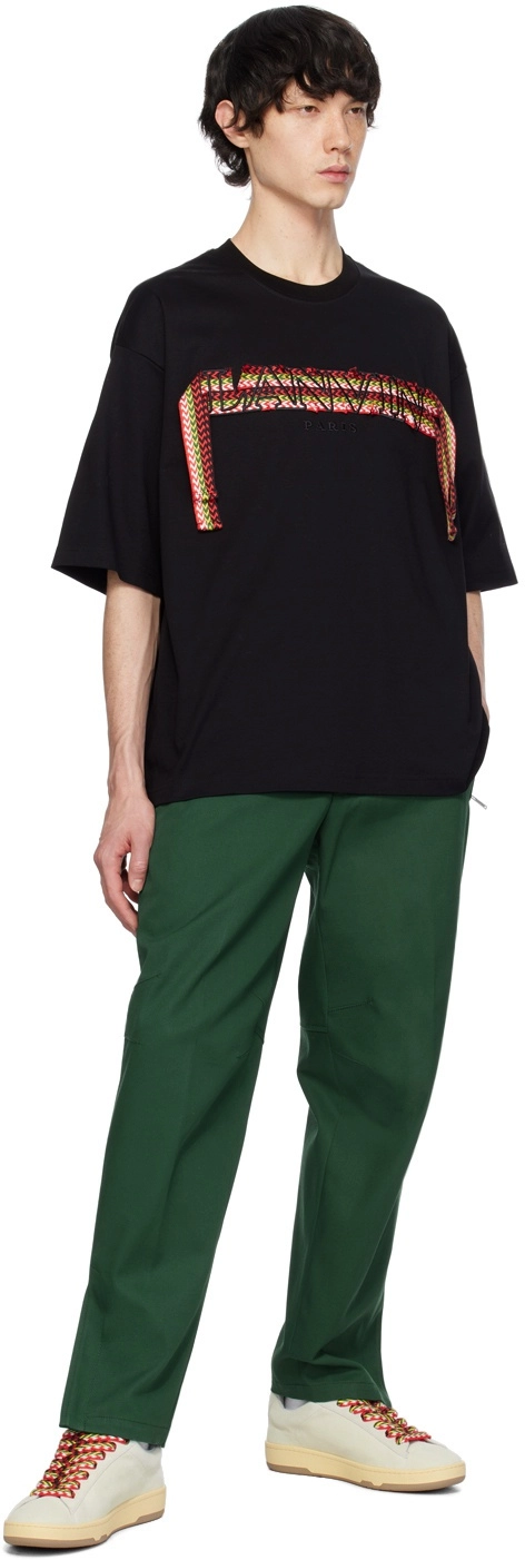 LANVIN Curblace Crewneck T-shirt - Black