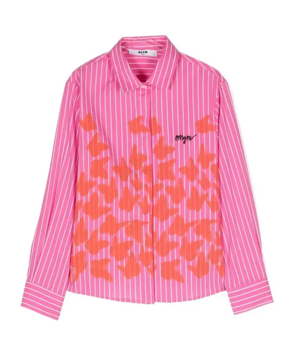 MSGM Striped Shirt