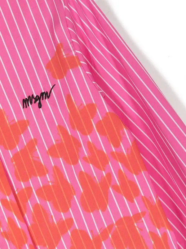 MSGM Striped Shirt