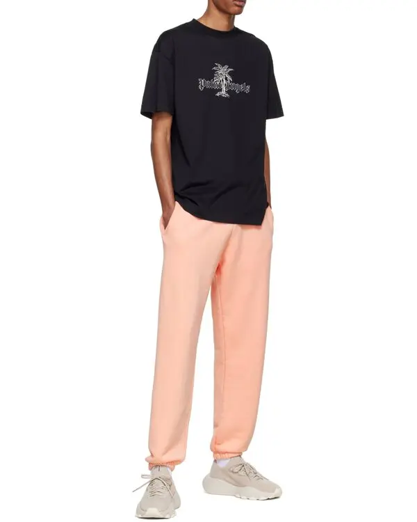 Palm Angels Logo Printed Drawstring Track Pants