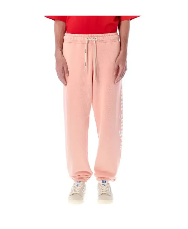 Palm Angels Logo Printed Drawstring Track Pants