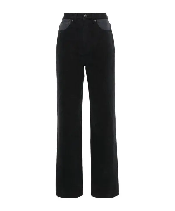 ROTATE BY BIRGER CHRISTENSEN Two-tone Tapered Jeans