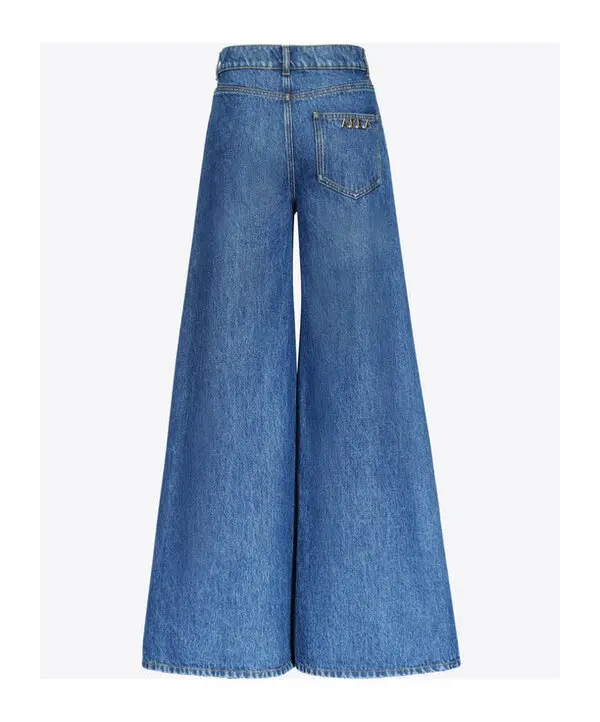 AREA Wide-leg Jeans