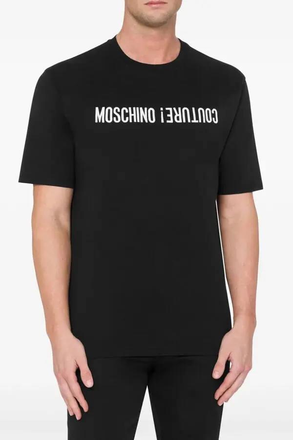 Moschino Logo-print Cotton T-shirt