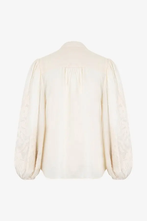 Zimmermann Ottie Embroidered Blouse