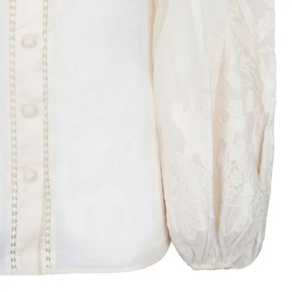 Zimmermann Ottie Embroidered Blouse