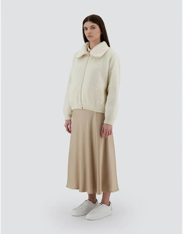 Herno Wool Zipped Cardigan