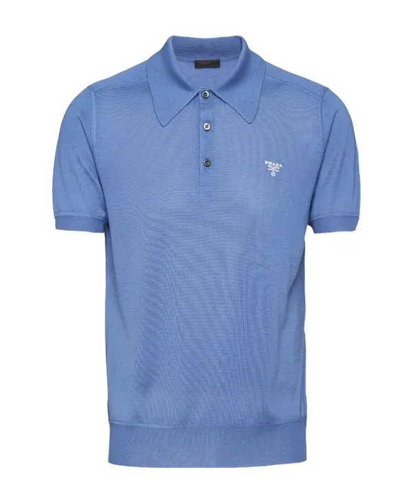 Prada Cashmere Polo Shirt