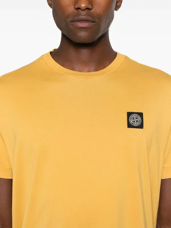 Stone Island Compass Patch Crewneck T-shirt