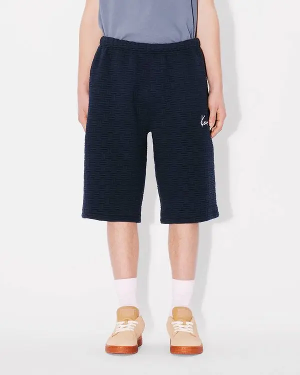 Kenzo Textured Jacquard Bermuda Shorts