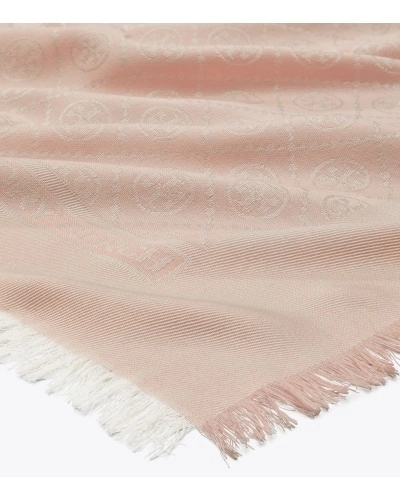 Tory Burch T-monogram Jacquard Scarf