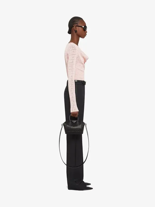 Givenchy 4g Jacquard Draped Sweater