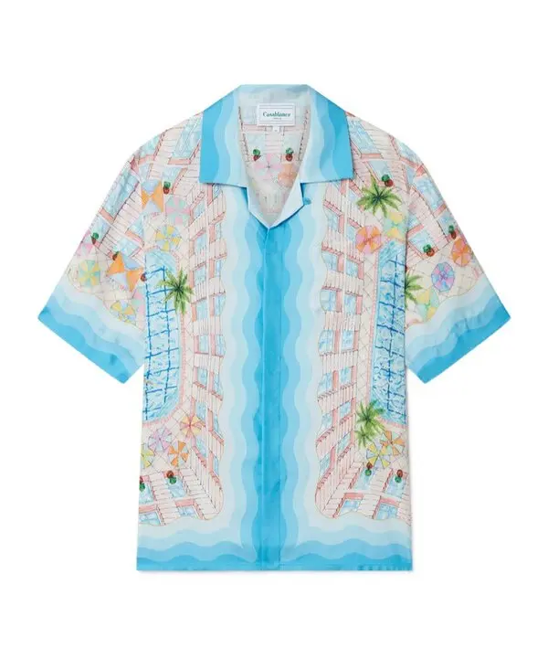 Casablanca Le Plongeon Shirt - Blue