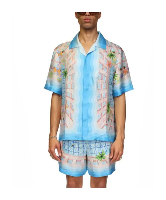 Casablanca Le Plongeon Shirt - Blue