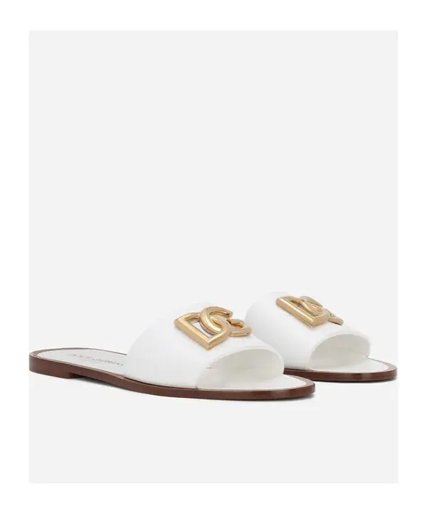 Dolce & Gabbana Dolce Gabbana Dg Logo Lettering Sliders