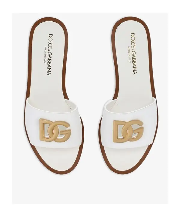 Dolce & Gabbana Dolce Gabbana Dg Logo Lettering Sliders