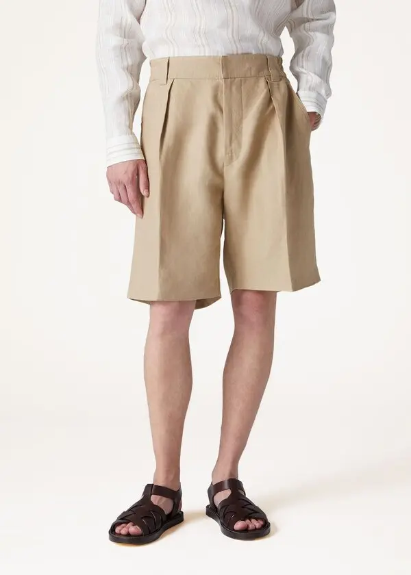 Loro Piana Wide-leg Shorts