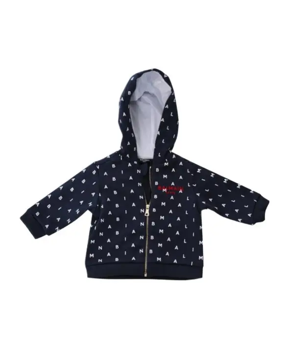 Balmain Logo-embroidered Cotton Jacket