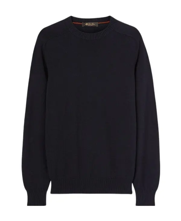 Loro Piana Round-neck And Long-sleeved Sweater