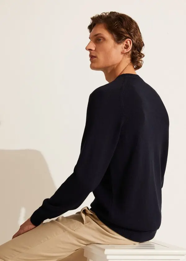 Loro Piana Round-neck And Long-sleeved Sweater