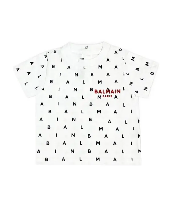 Balmain Logo-print Cotton T-shirt