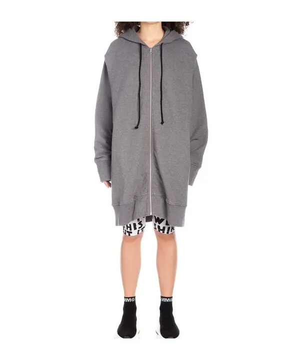 MAISON MARGIELA Oversized Zip Hoodie - No