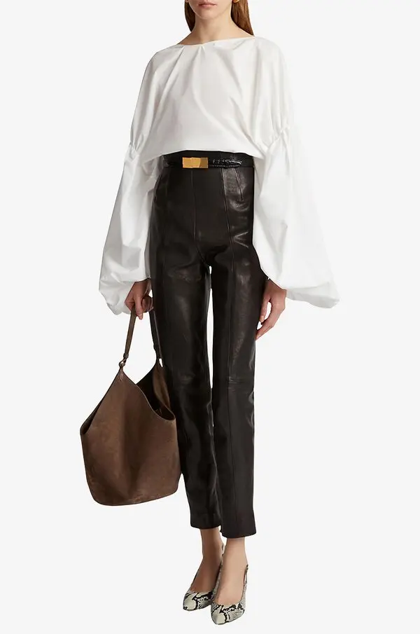Khaite Long-sleeve Blouse
