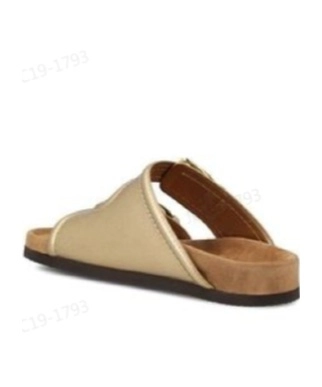 Valentino Garavani Buckled Leather Slides