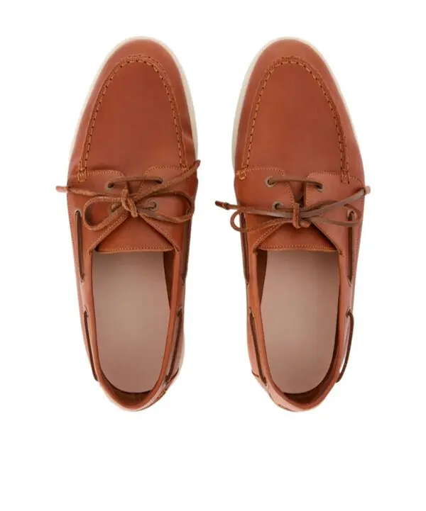 Loro Piana Lace-up Flat Shoes