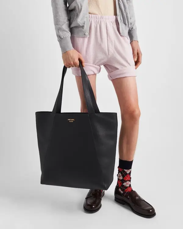 Prada Leather Tote Bag