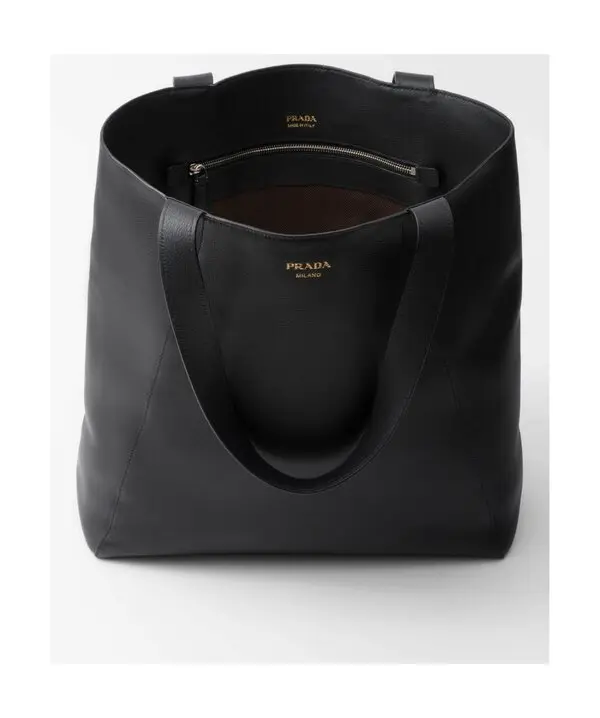 Prada Leather Tote Bag