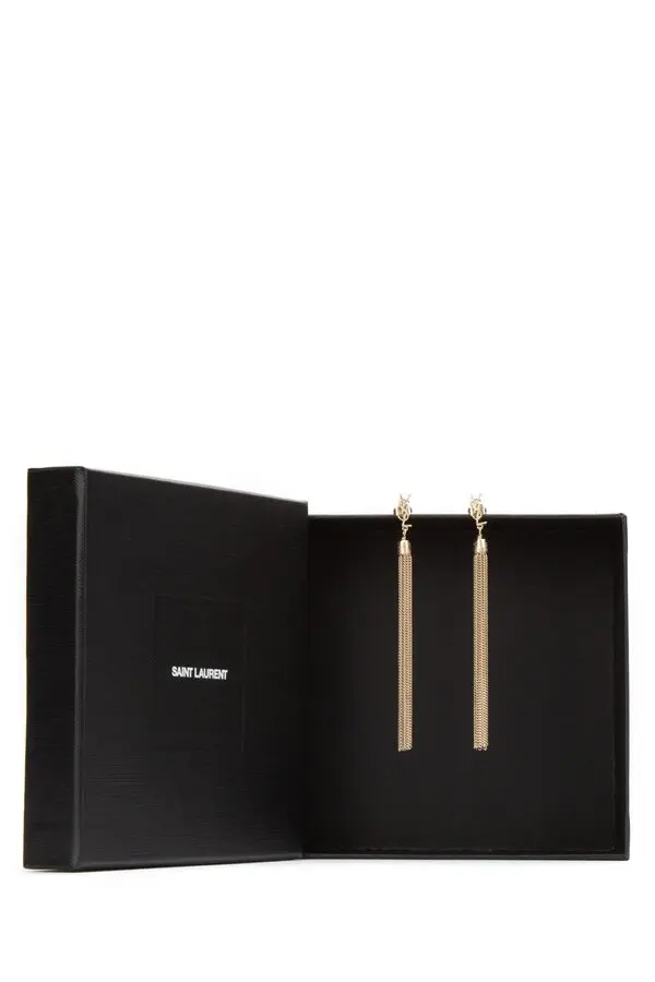 Saint Laurent Loulou Tassel Earrings
