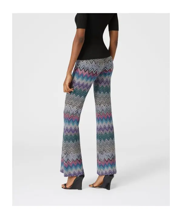 Missoni Flared Zigzag Trousers