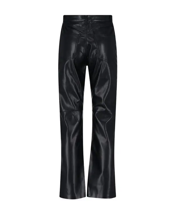 Nanushka High-rise Straight-leg Pants