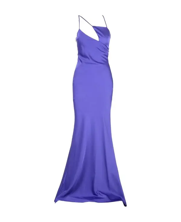 Attico Melva Asymmetrical Maxi Dress