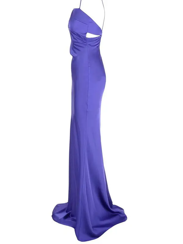Attico Melva Asymmetrical Maxi Dress