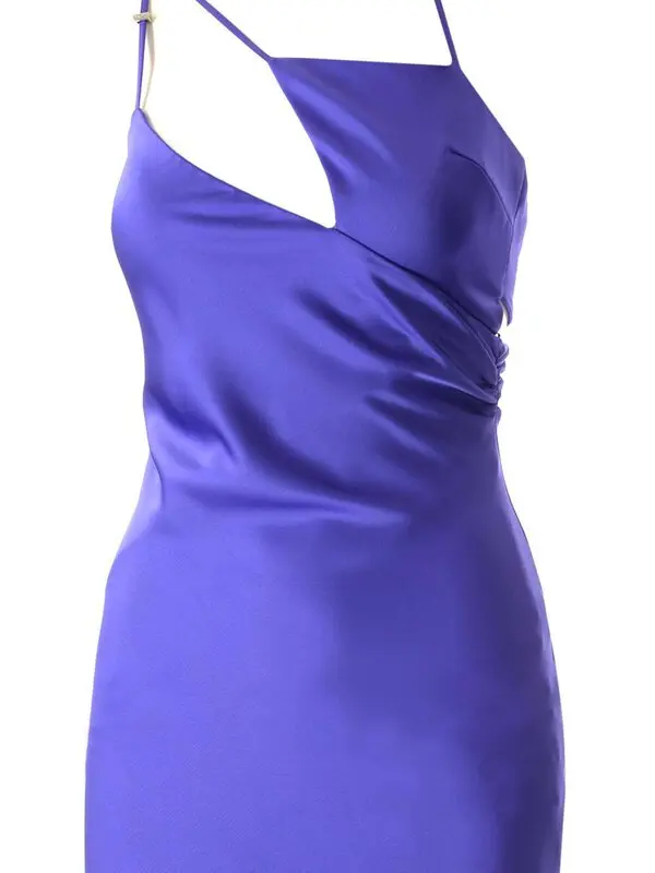 Attico Melva Asymmetrical Maxi Dress