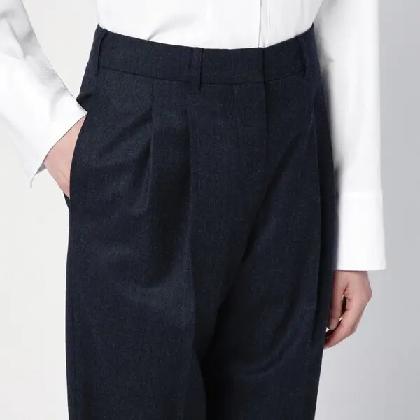 Stella McCartney Mid-rise Pleat Detailed Trousers
